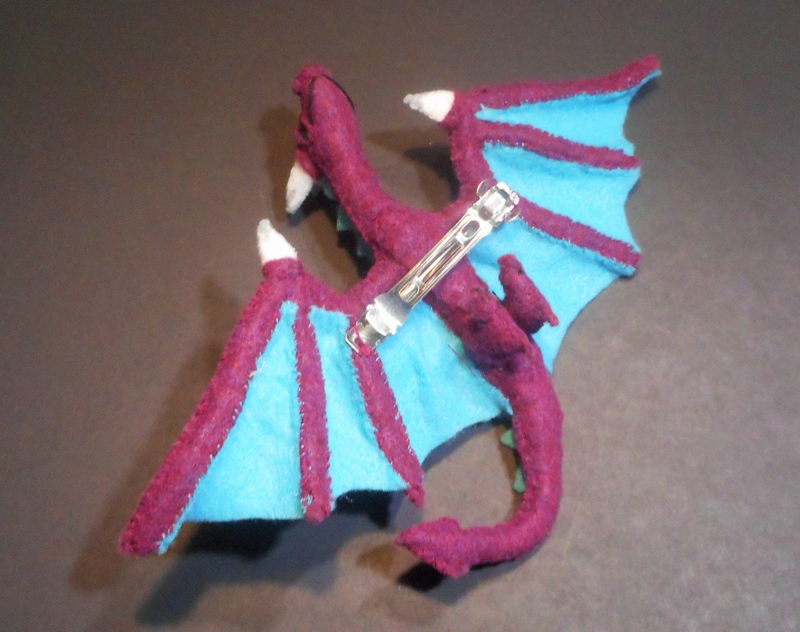 Hand Sewing Pattern Dragon Barrette Hairclip Miniature Dragon - Etsy