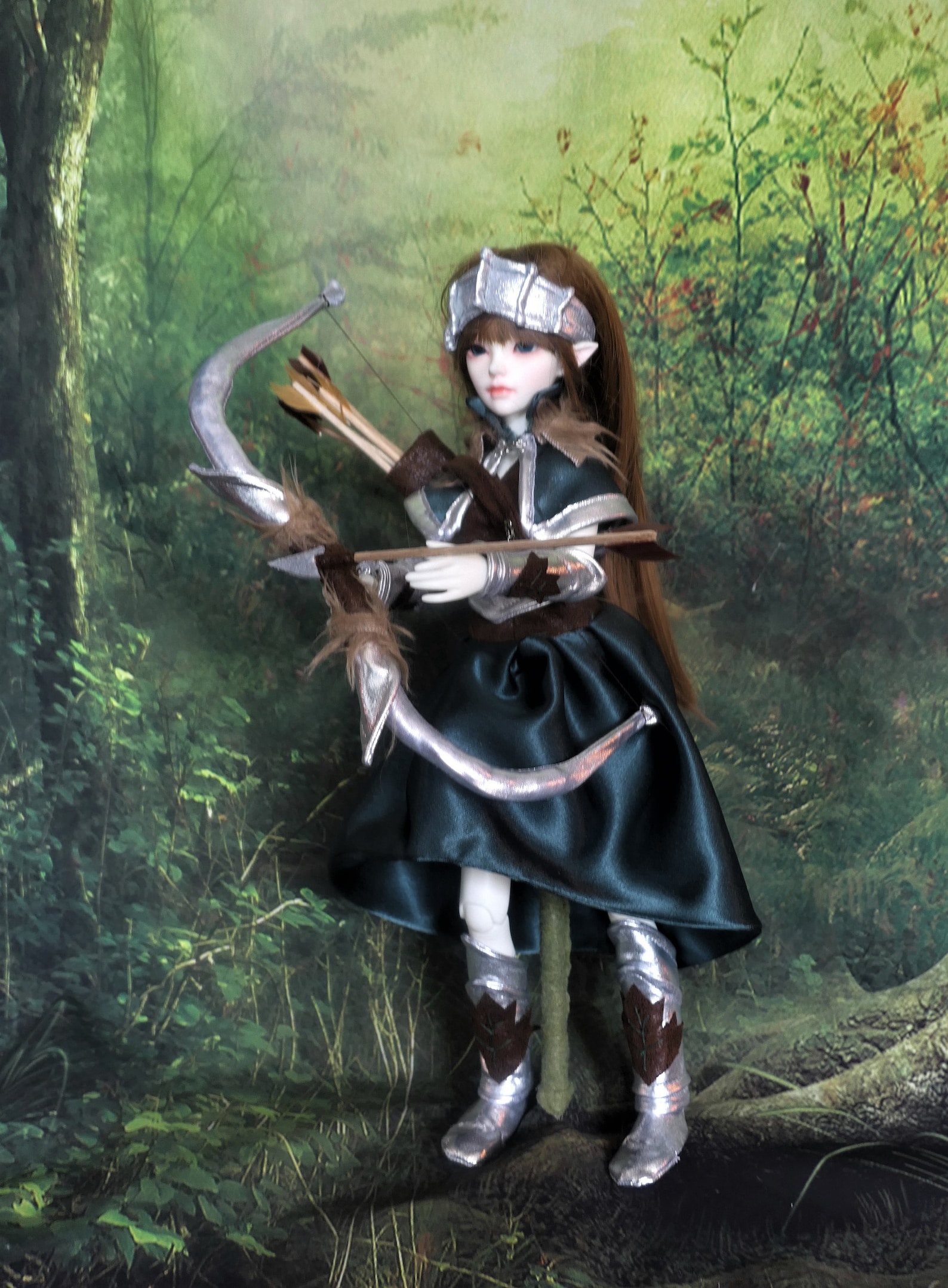 PDF Pattern Archer Outfit Includes Dress Cape shorts Armor | Etsy