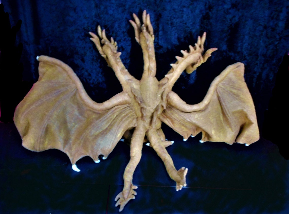 PDF SEWING PATTERN King Ghidorah Godzilla Three Headed Dragon - Etsy