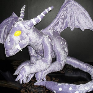 PDF PATTERN Lockheed Shoulder Dragon Plush - Etsy
