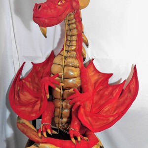 PDF Large Back Dragon - Etsy