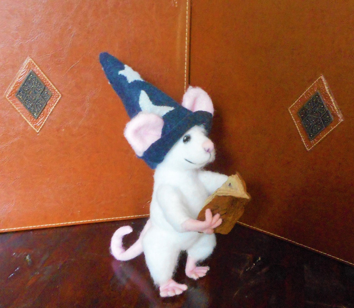 Wizard Mouse With Spell Book PDF Sewing Pattern | Etsy