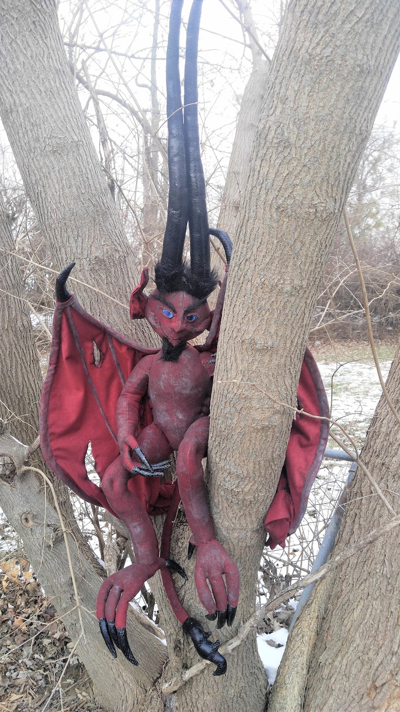 PDF PATTERN Imp Dark Fairy | Etsy