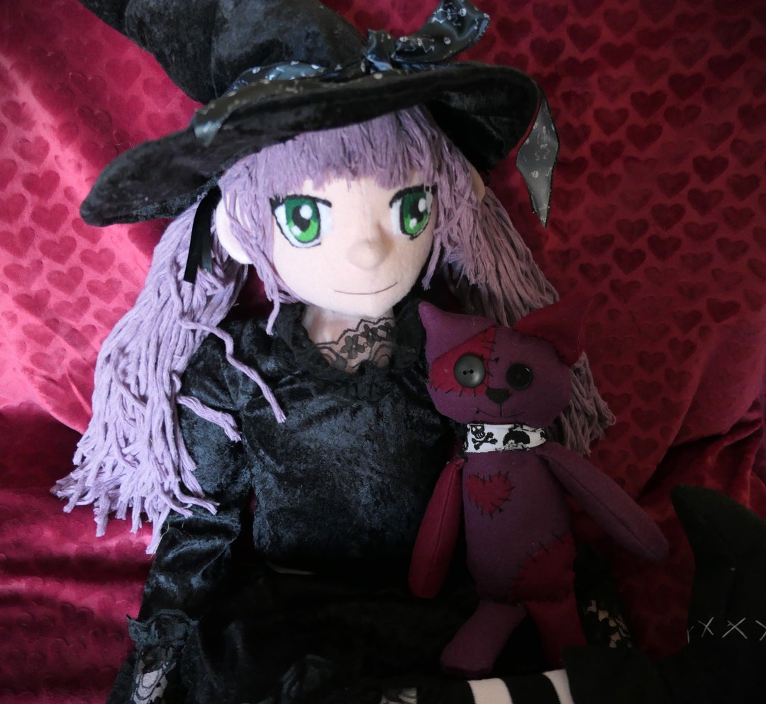 PDF Pattern Life Sized Child Witch 40 Inches Without Hat, Full Bodied ...