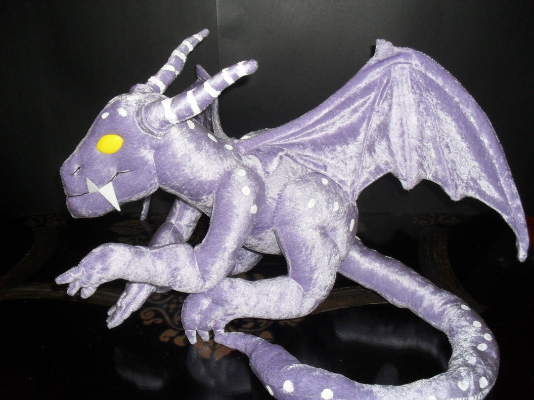 PDF PATTERN Lockheed Shoulder Dragon Plush - Etsy