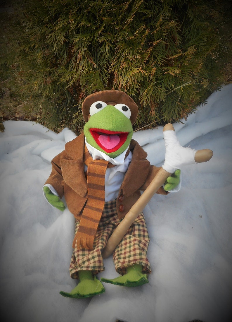 PDF Pattern Tiny Tim 17 Inches Tall Poseable Frog Includes Patterns for ...