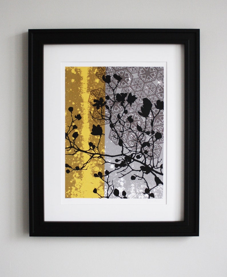 Original Print Limited Edition Screen Print Magnolia - Etsy