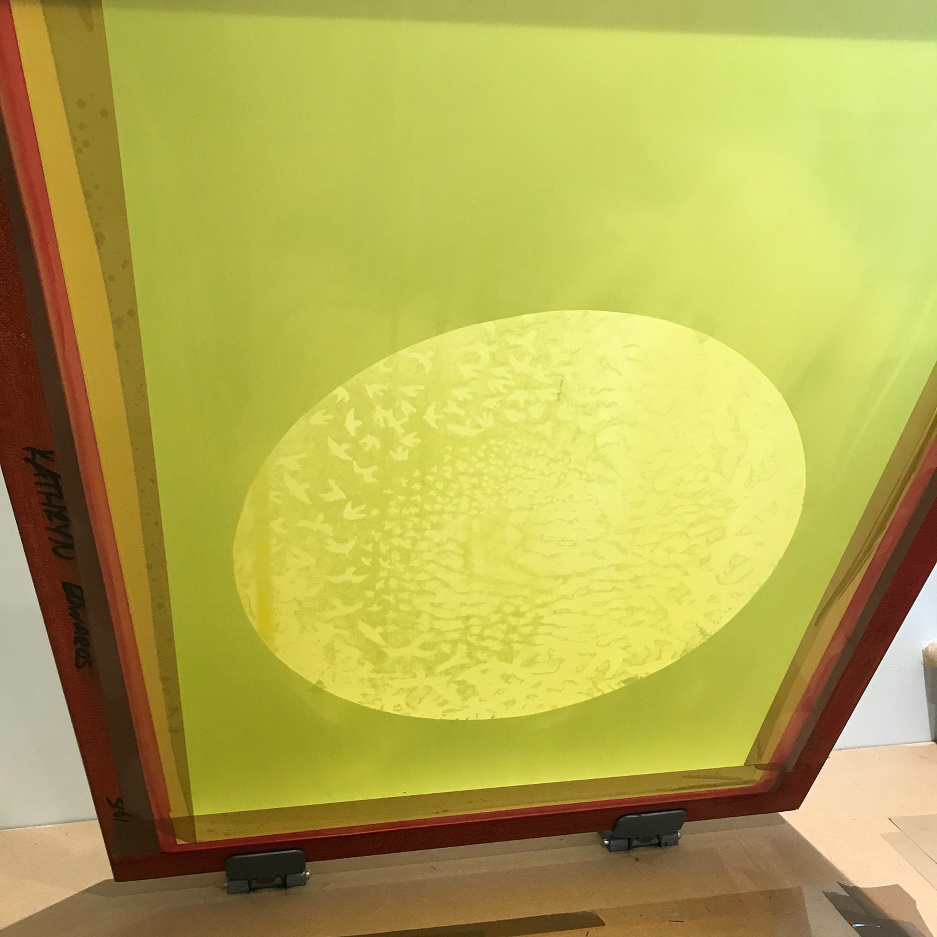 Murmuration Art Hand Printed Screen Print Limited Edition - Etsy