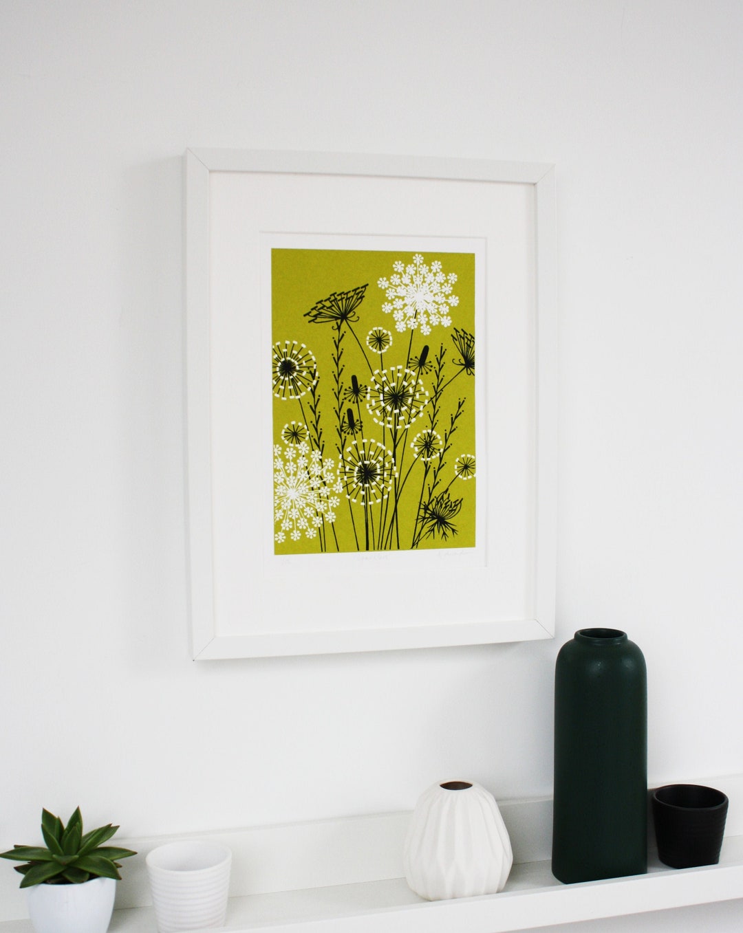 Wildflower Screen Print Original Limited Edition Print Hand Printed ...