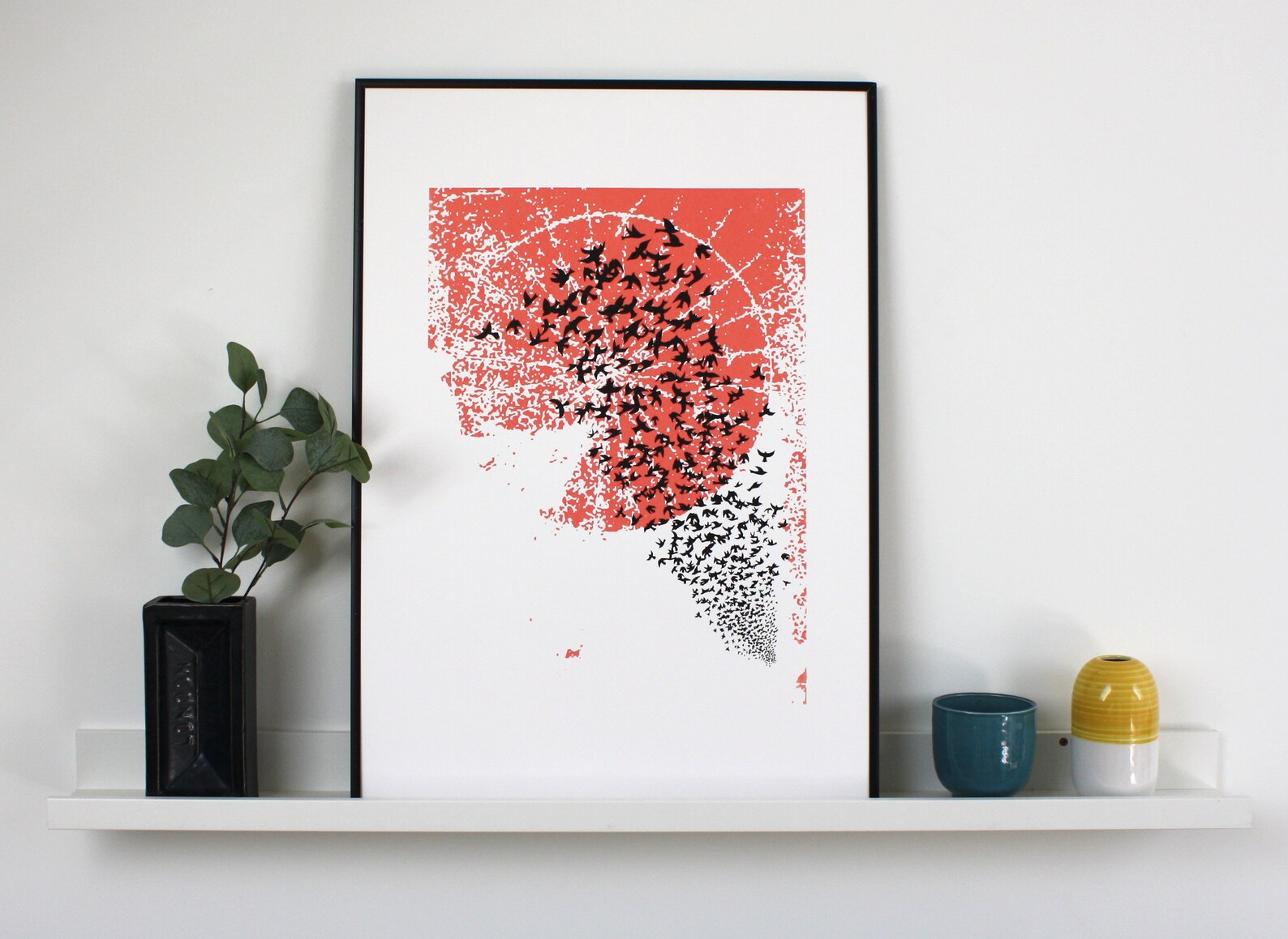 Murmuration Artwork, Original, Limited Edition Screen Print, Hand ...