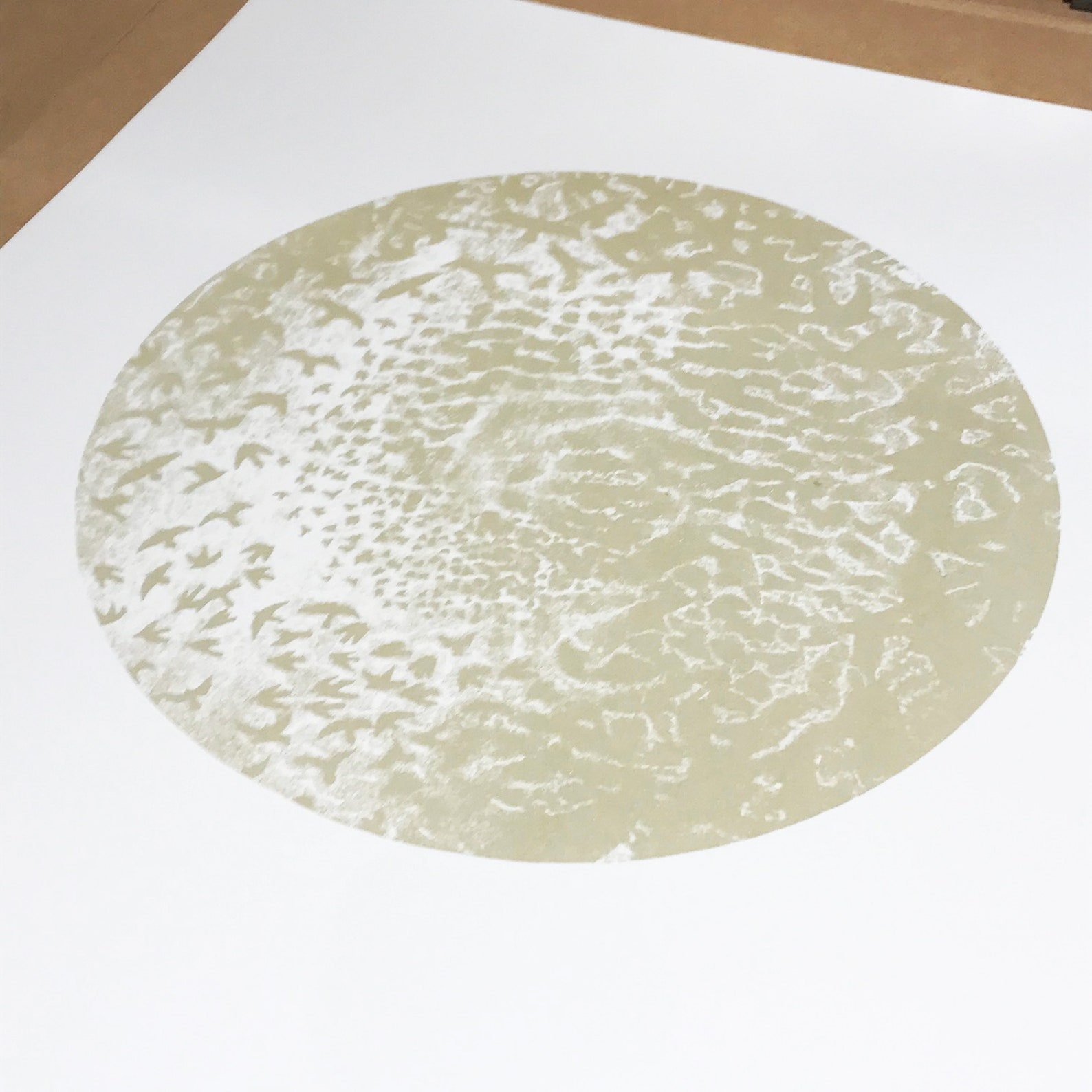 Murmuration Art Hand Printed Screen Print Limited Edition - Etsy