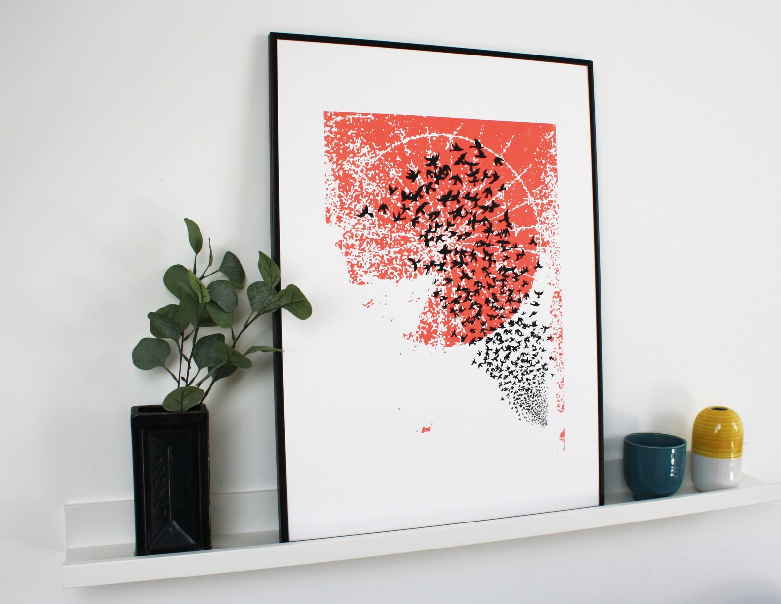Murmuration Artwork, Original, Limited Edition Screen Print, Hand ...