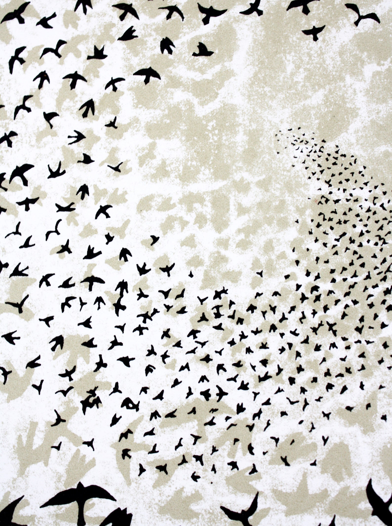 Murmuration Art Hand Printed Screen Print Limited Edition - Etsy