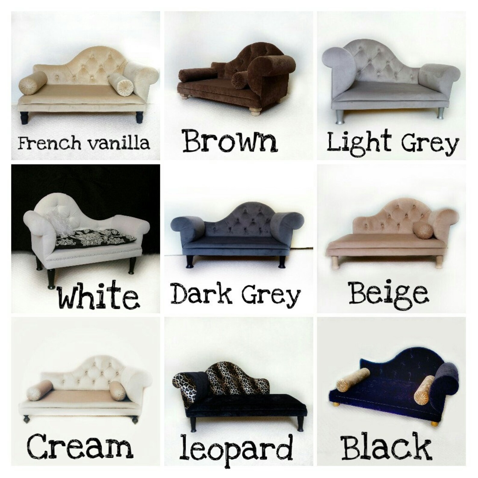 Fancy Cat Beds Dog Chaise Dog Sofa Cat Bed Cat Sofa | Etsy