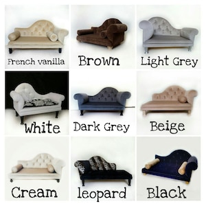 Fancy Dog Sofa, Lounge Chaise Dog, Cat Bed, Cat Sofa, Dog Bed, Dog ...