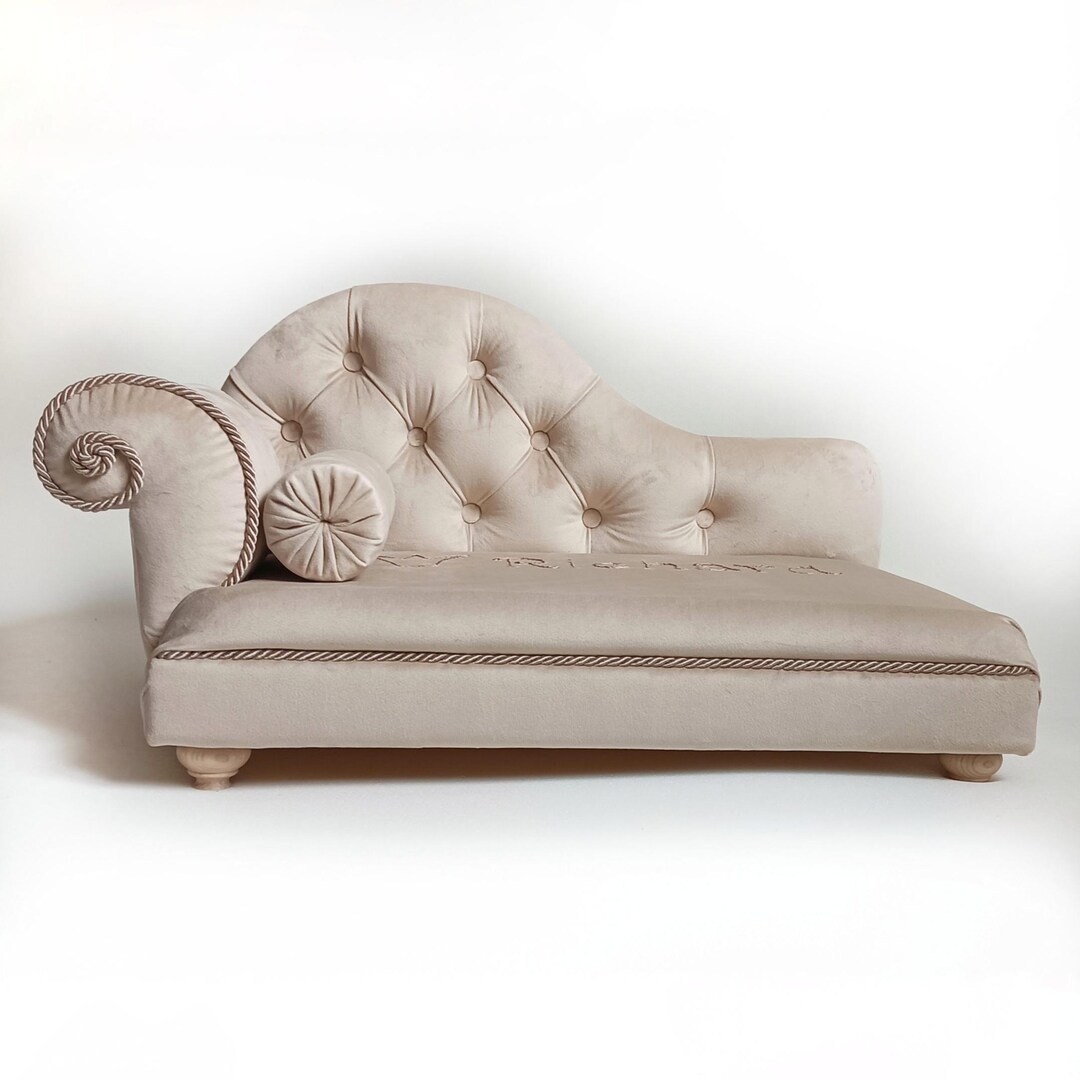 Fancy Dog Couch, Cat Couch, Cat Sofa, Pet Chair, Chaise Lounge Pet, Dog ...