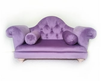 Baroque Dog Couch, Cat Bed, Dog Sofa, Cat Sofa, Lounge Chaise Pet, Cat ...