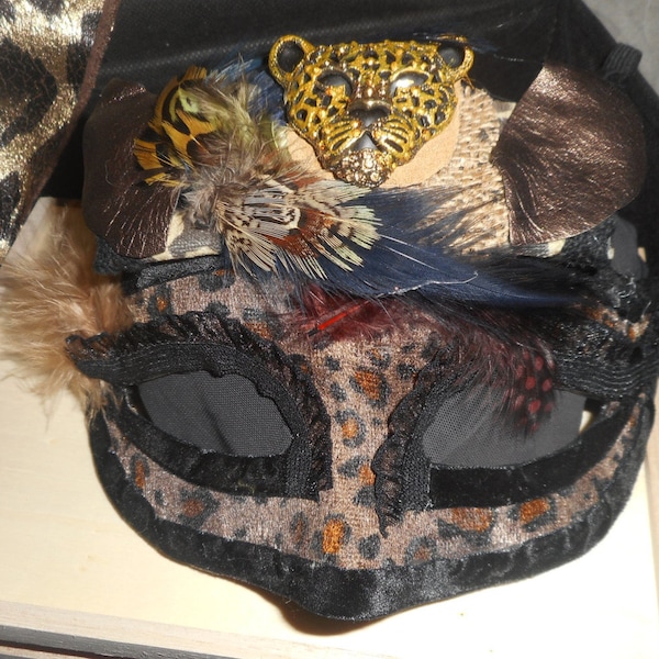 Leopard Print Mask - Etsy