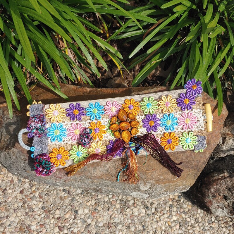 Fabric Cuff Bracelet - Etsy