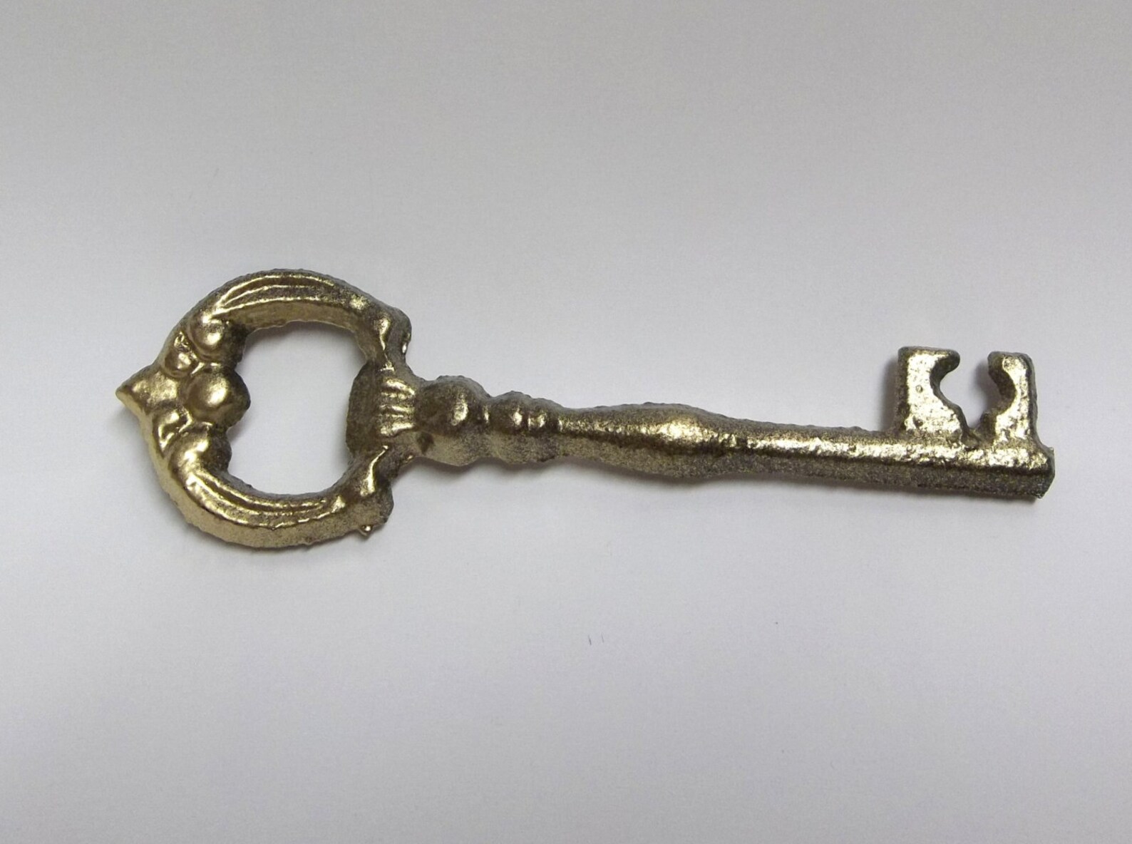 Skeleton Key Bottle Opener Home Decor Rustic Metal Cast Iron Kitchen ...
