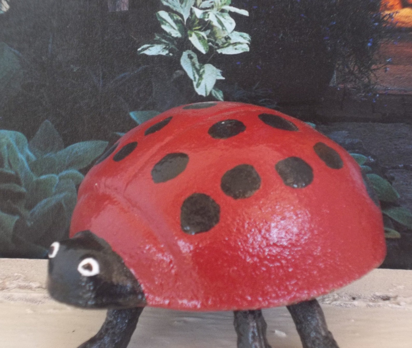Adorable Ladybug Paper Weight Shelf Decor Office Window Decor | Etsy