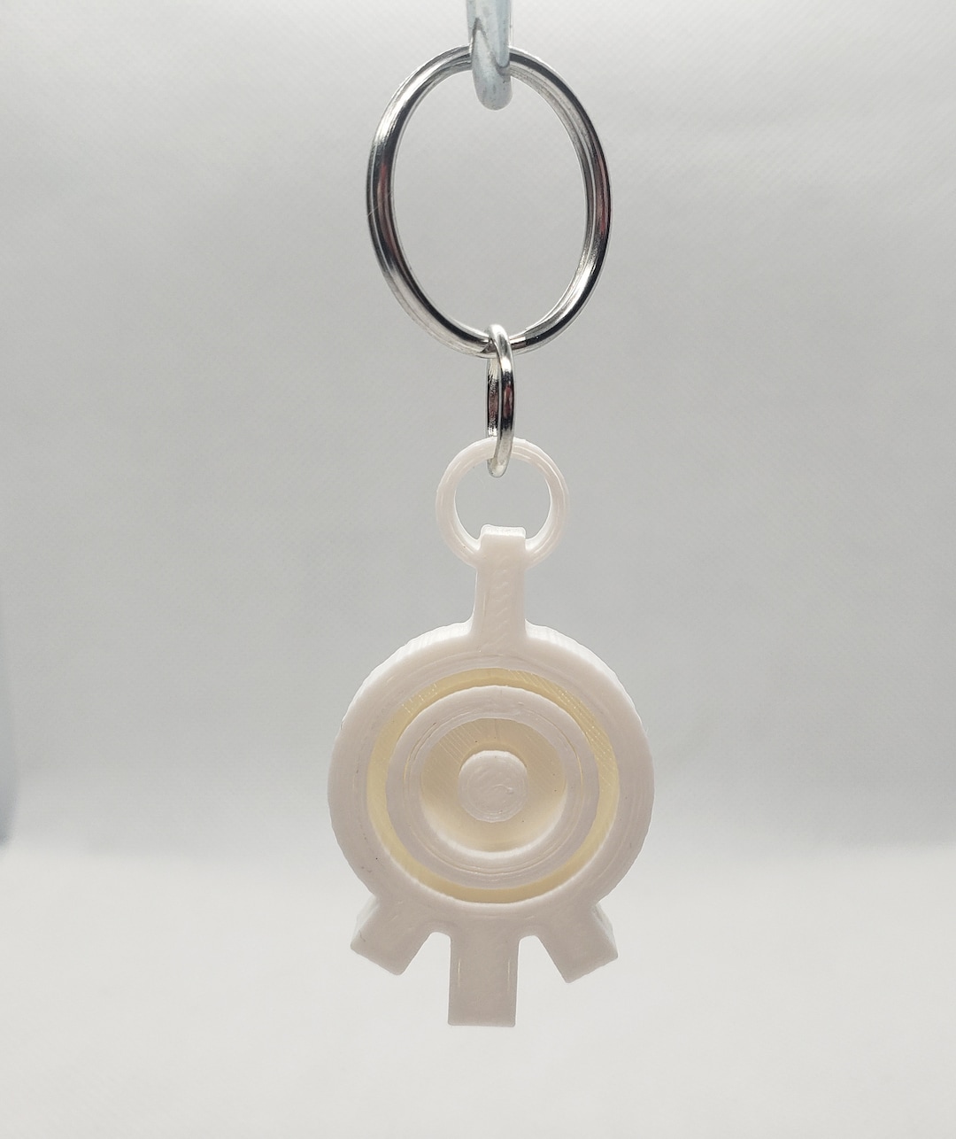 Clearance Code Lyoko 3D Printed White X.A.N.A Symbol Keychain Charm ...