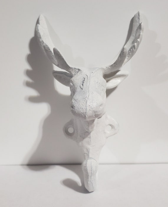 Pick A Color Cast Iron Moose Elk Hook Towel Hook Wall Hook - Etsy