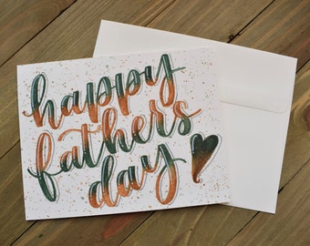 Happy Father's Day Watercolor Card / Printable / Best Dad - Etsy