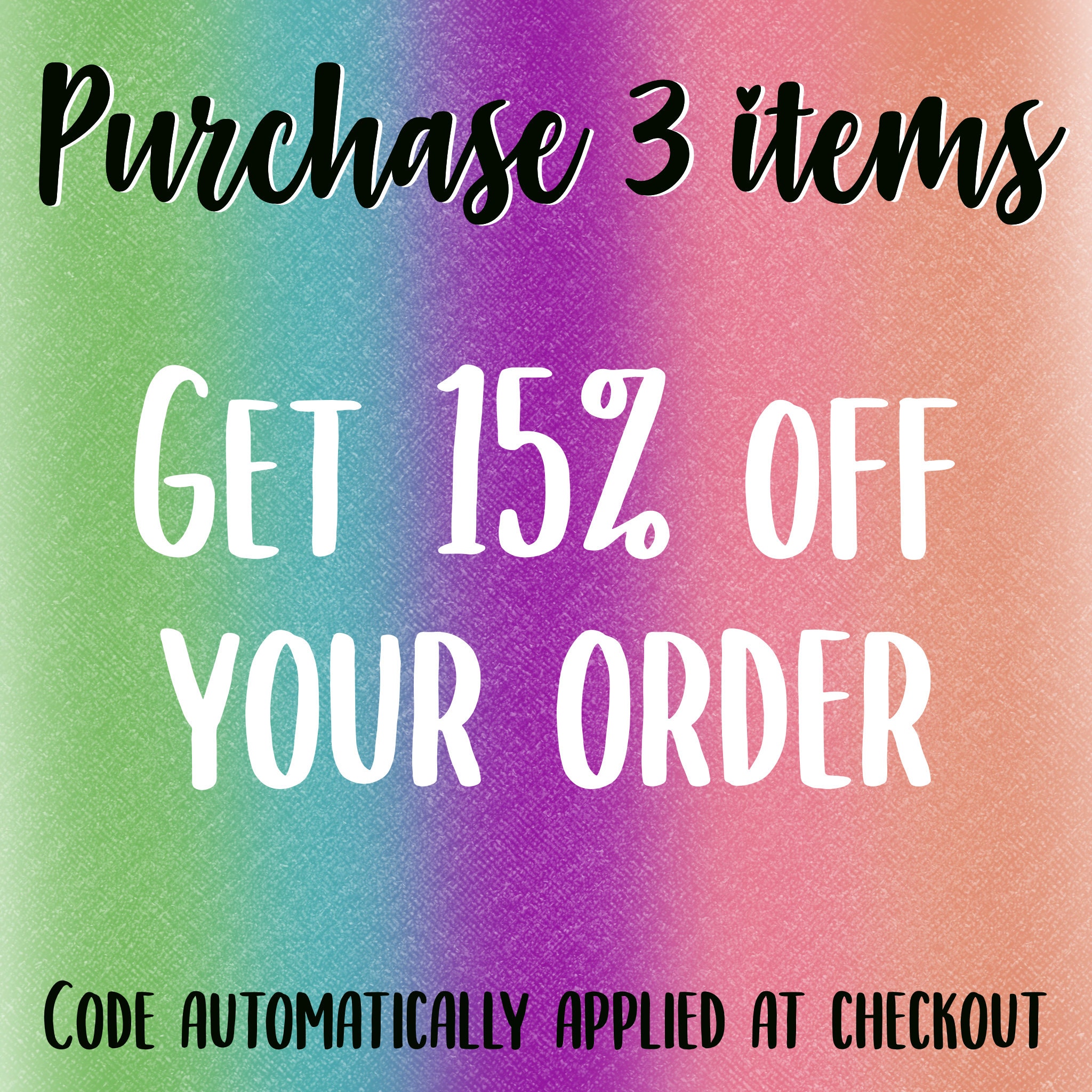 You Got This Rainbow Watercolor Sticker Waterproof Handmade | Etsy