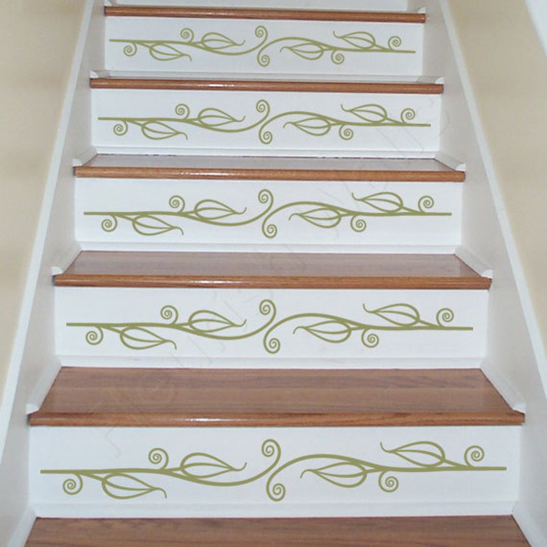 Vinyl Stair Decals for Staircase Riser Decor Decorative Stair Riser ...