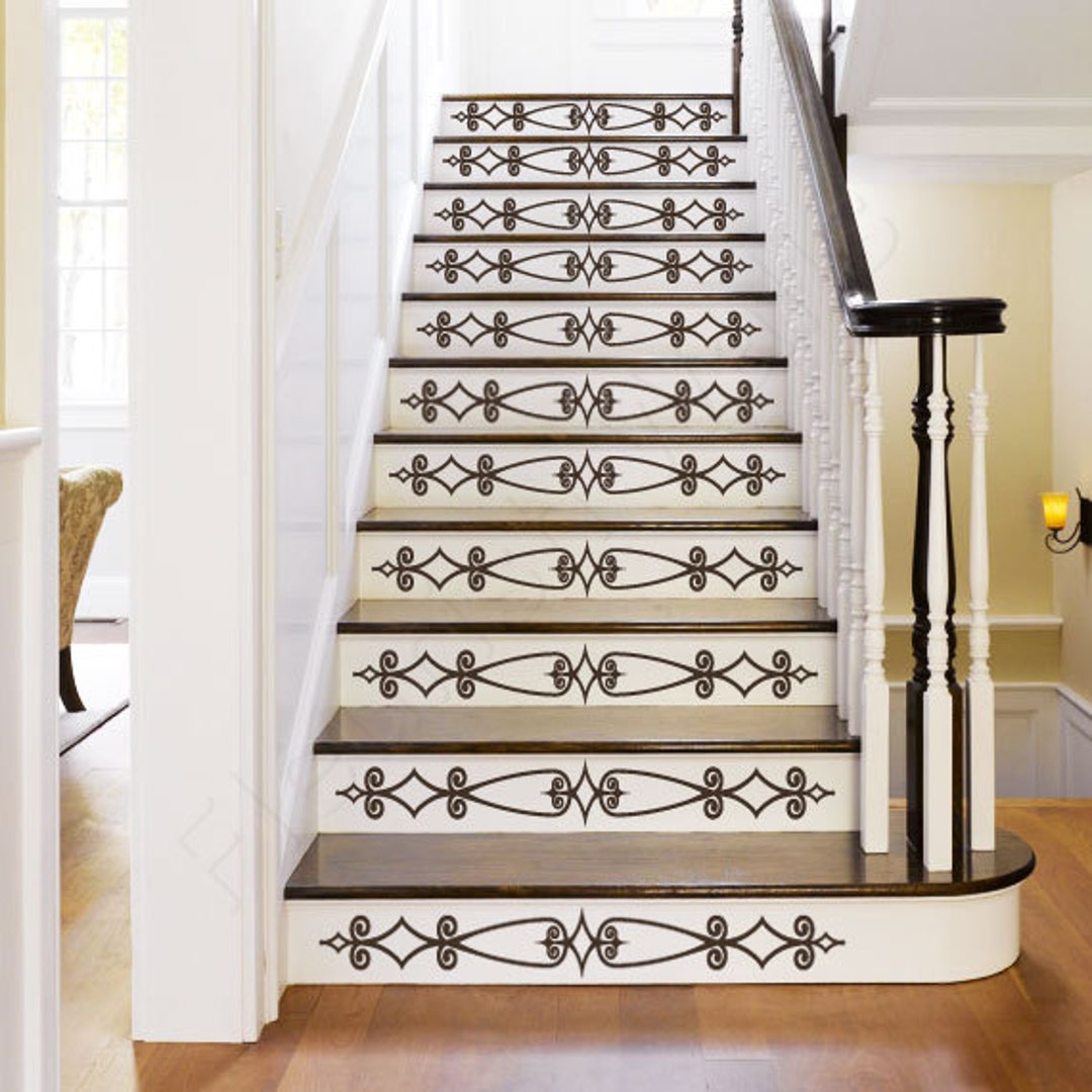 Vinyl Stair Decals for Staircase Riser Decor Decorative Stair Riser ...