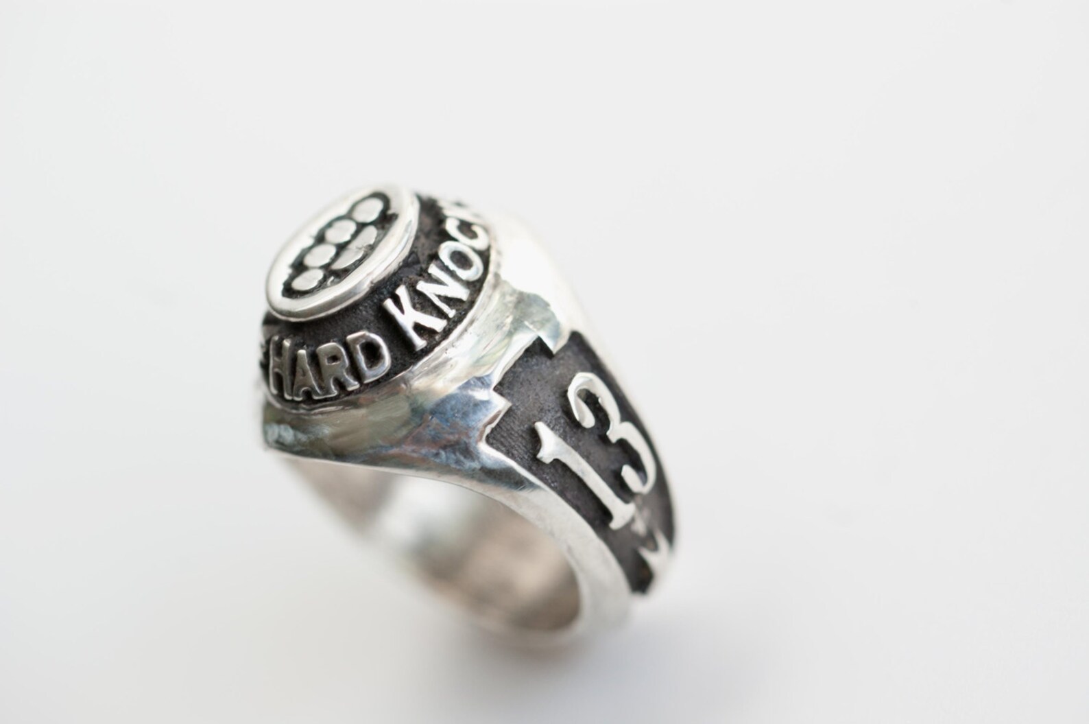 School of Hard Knocks Class of 2013 Ring in .925 Silver by Bakutis - Etsy