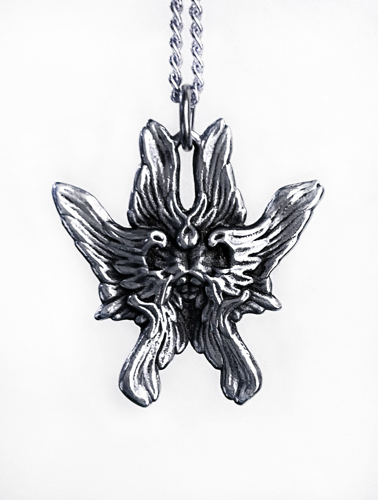 Seraphim Necklace in .925 Solid Silver, Biblically Accurate Angel - Etsy