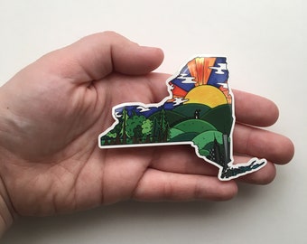 New York City Sticker WATERPROOF - Etsy