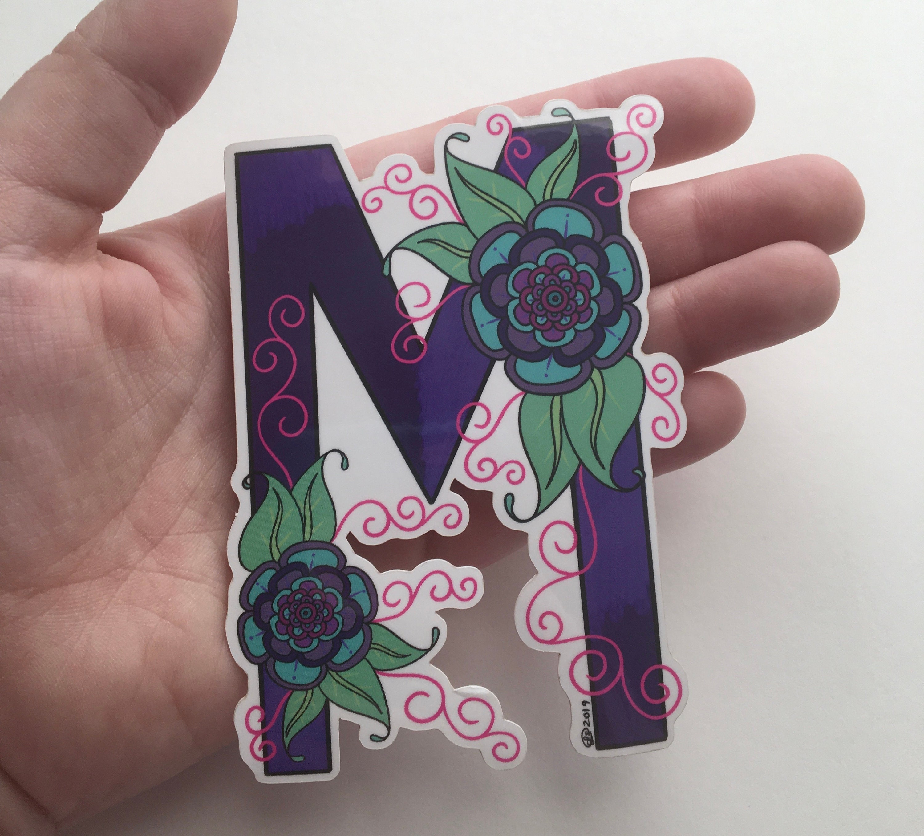 Letter M Designs Water