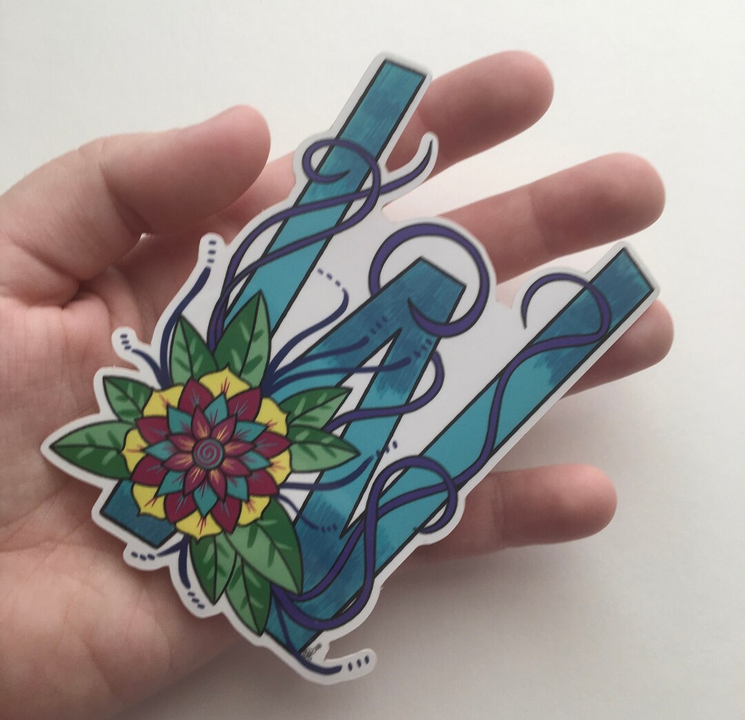 Letter W, WATERPROOF Vinyl Sticker, Water Bottle Sticker, Car Sticker ...