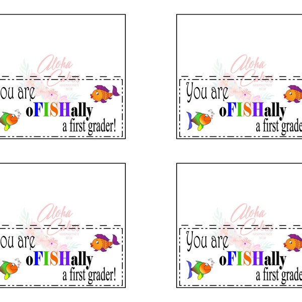 Goldfish Bag Topper - Etsy