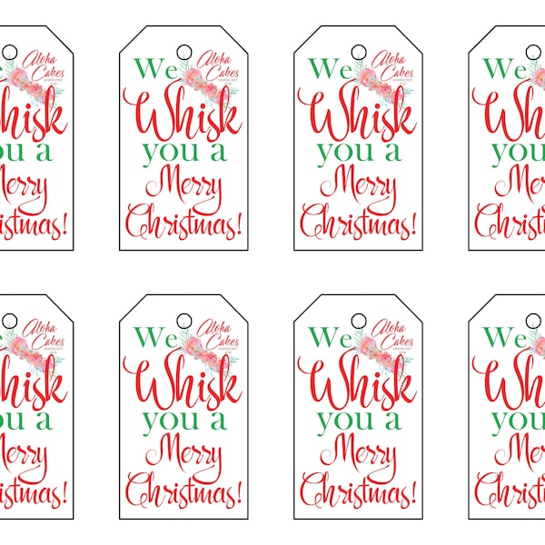 We Whisk You a Merry Christmas - Etsy