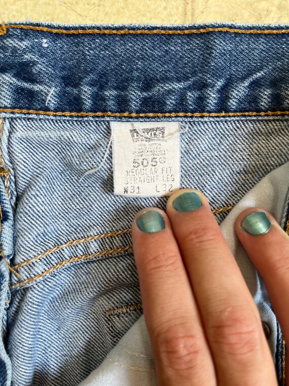 30” Waist Vintage 505 Levi’s Jeans - Gem