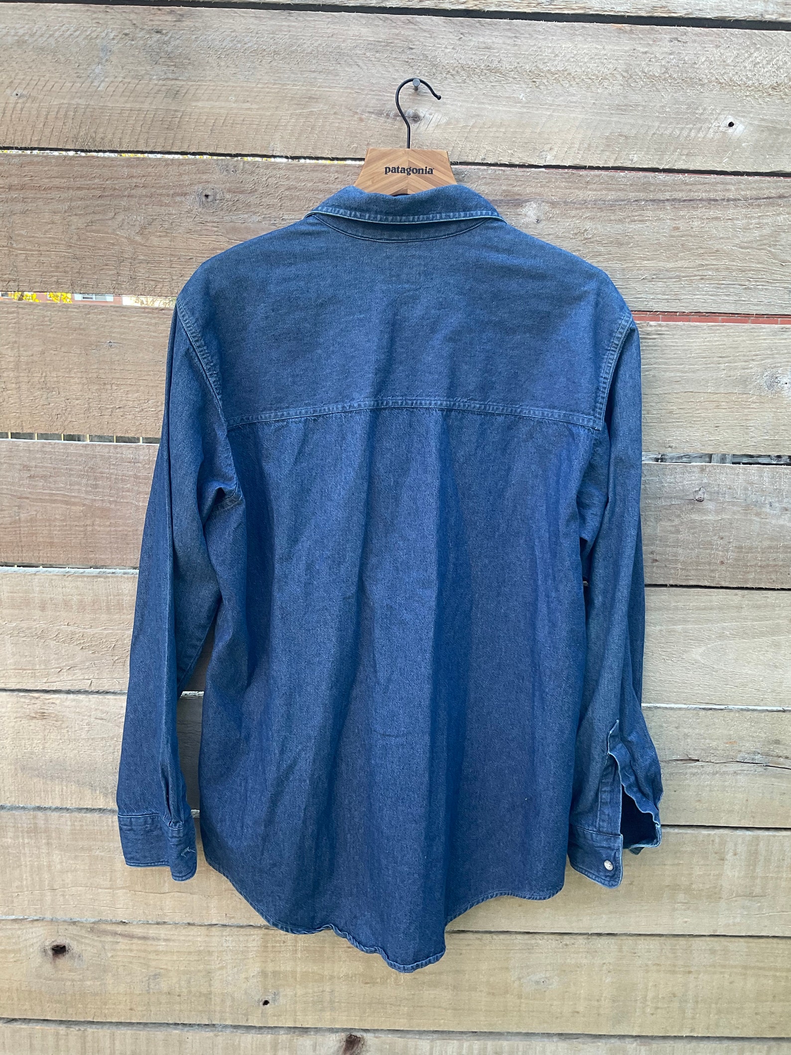Denim Button Shirt - Etsy