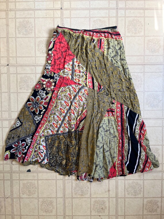 Stretchy Hippie Skirt - Gem