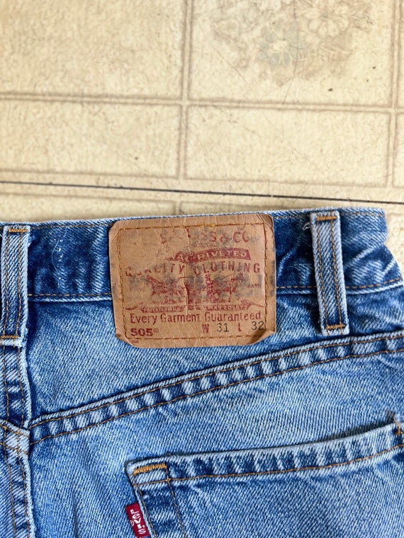 30” Waist Vintage 505 Levi’s Jeans - Gem