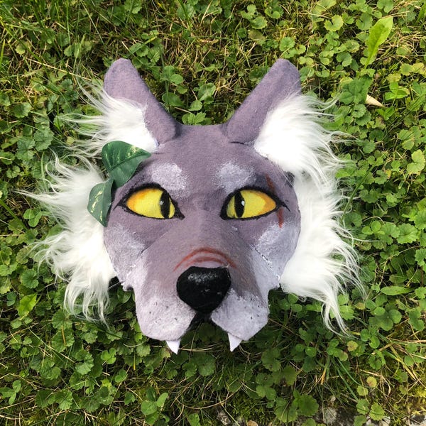 Therian Gear Wolf Mask - Etsy