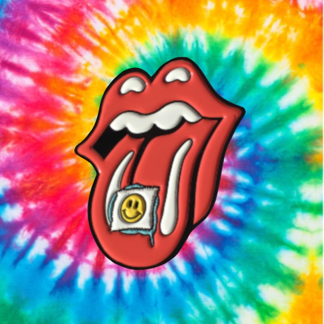 Rolling Stones Tripper Pin - Etsy