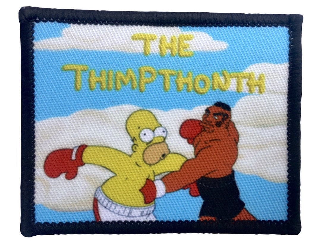 The Simpsons Patch - Etsy
