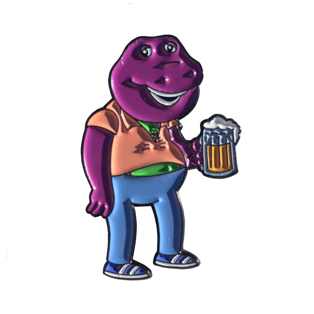 Barney Simpson Pin - Etsy