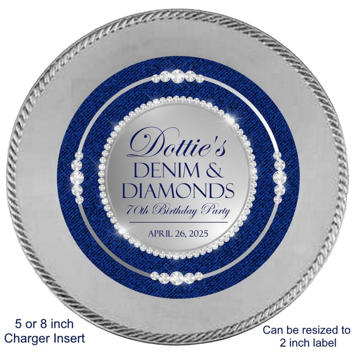 Denim and Diamonds Party Favors Pack, Pick 4, Denim and Diamonds ...