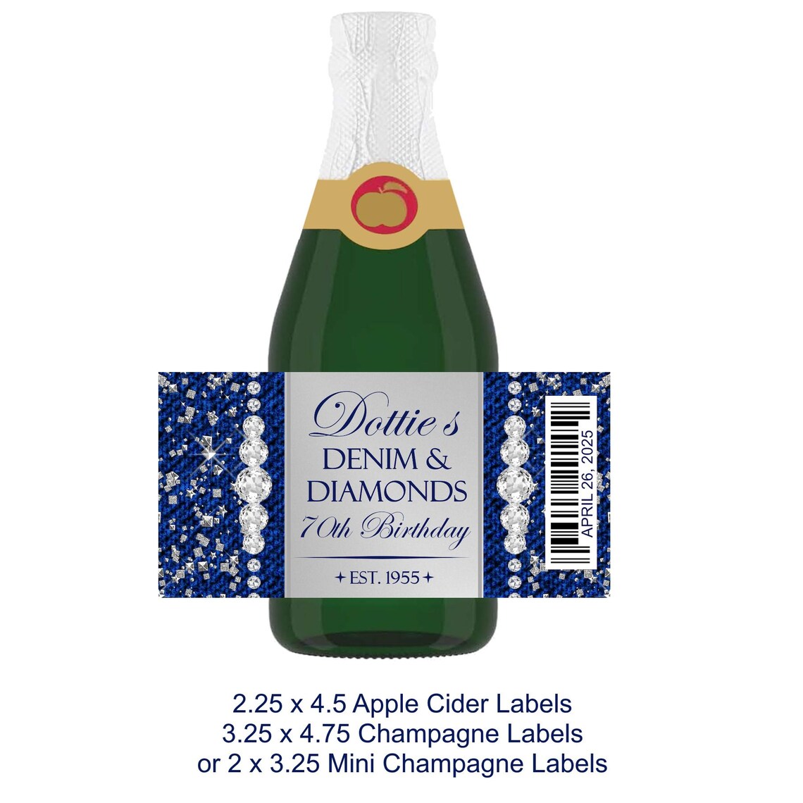 Denim and Diamonds Party Favors Pack, Pick 4, Denim and Diamonds ...