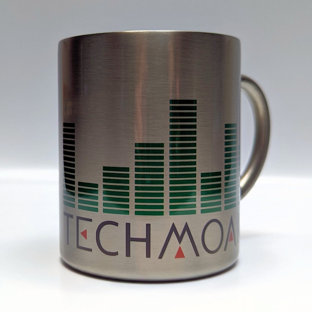Techmoan Mini Disc Equalizer Logo Stainless Steel Mug 300ml - Etsy UK
