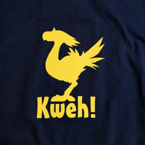 Chocobo Inspired Kweh Tshirt - Etsy